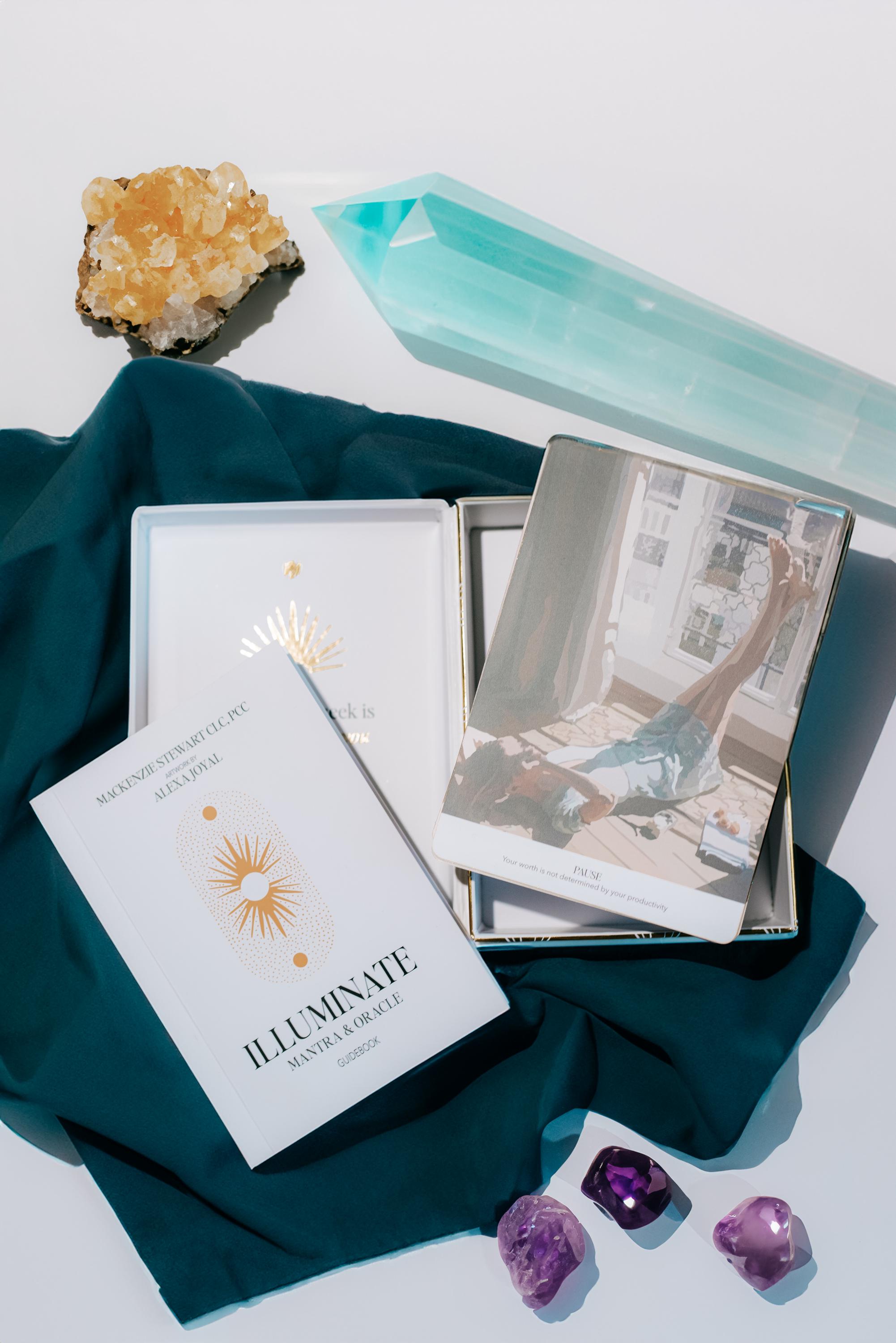 Oracle Card Deck and Guidebook – Illuminate Mantra and Oracle Deck ...
