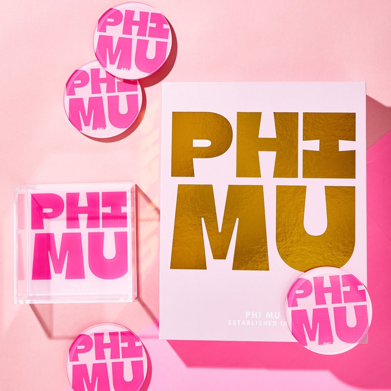 Phi Mu - Etsy