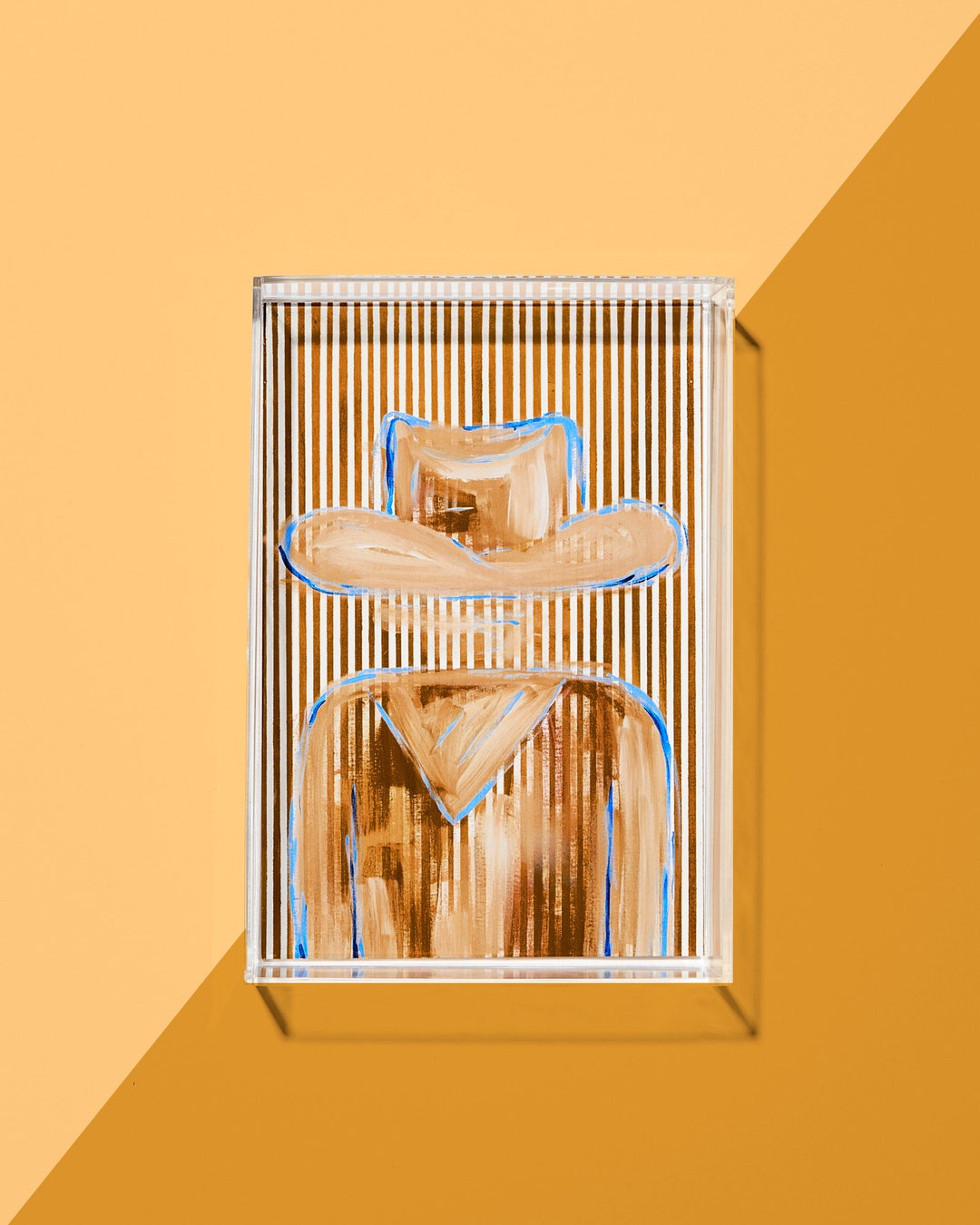 Small Acrylic Tray | Outlaw Pattern (emma Katherine Collaboration ...