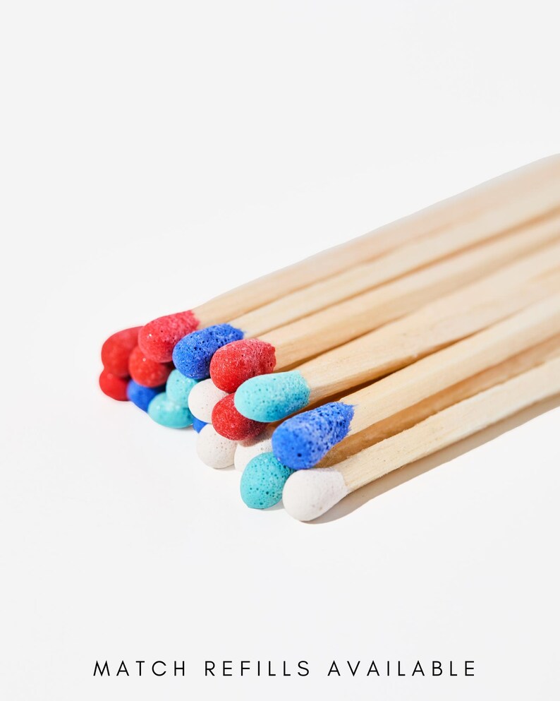 Round Match Striker | Merica' Mix Matches | Unique Gift, Acrylic Match ...