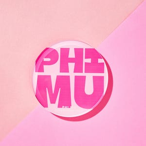 Pink Chill Pill Acrylic Trinket Tray Perfect Catchall for Nightstand or ...