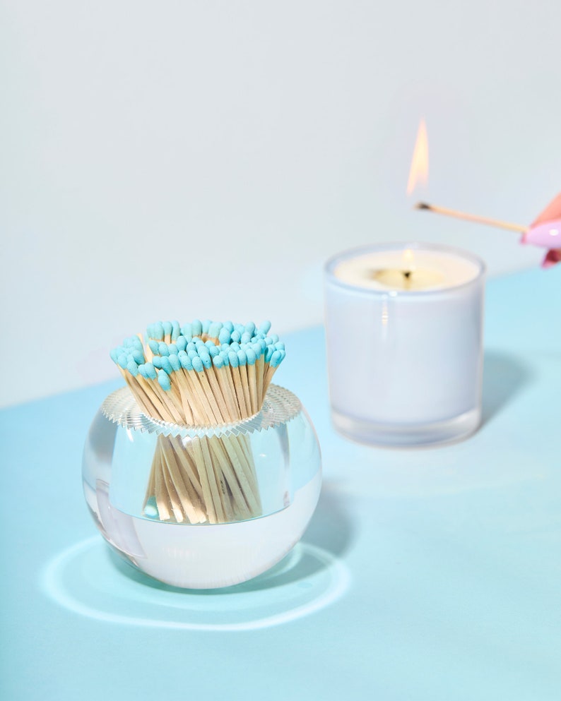 Match Striker Light Blue Matches - Etsy