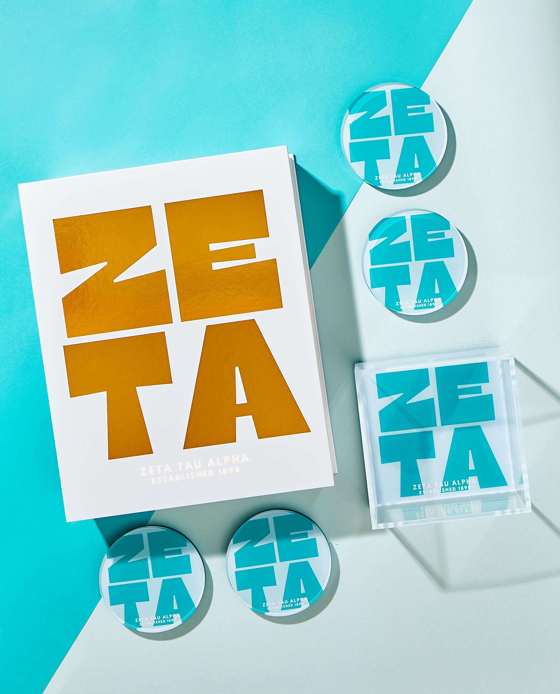 Zeta Tau Alpha Keepsake Box Decorative Faux Storage Book Perfect for ...