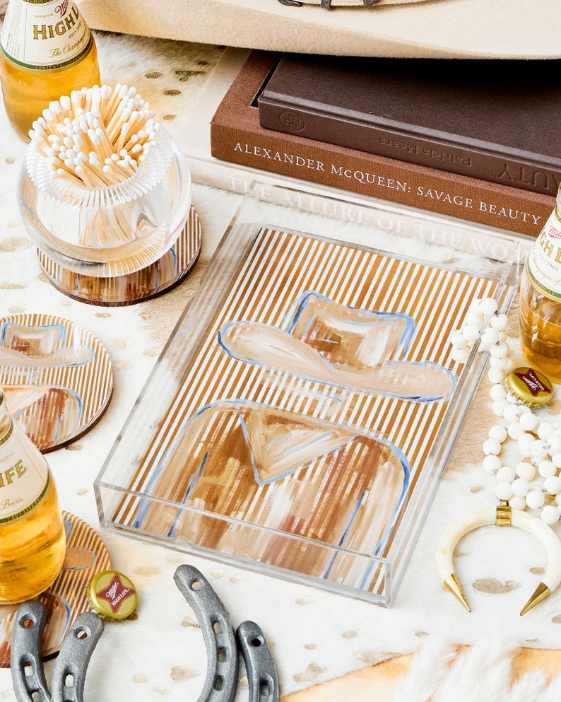 Small Acrylic Tray | Outlaw Pattern (emma Katherine Collaboration ...