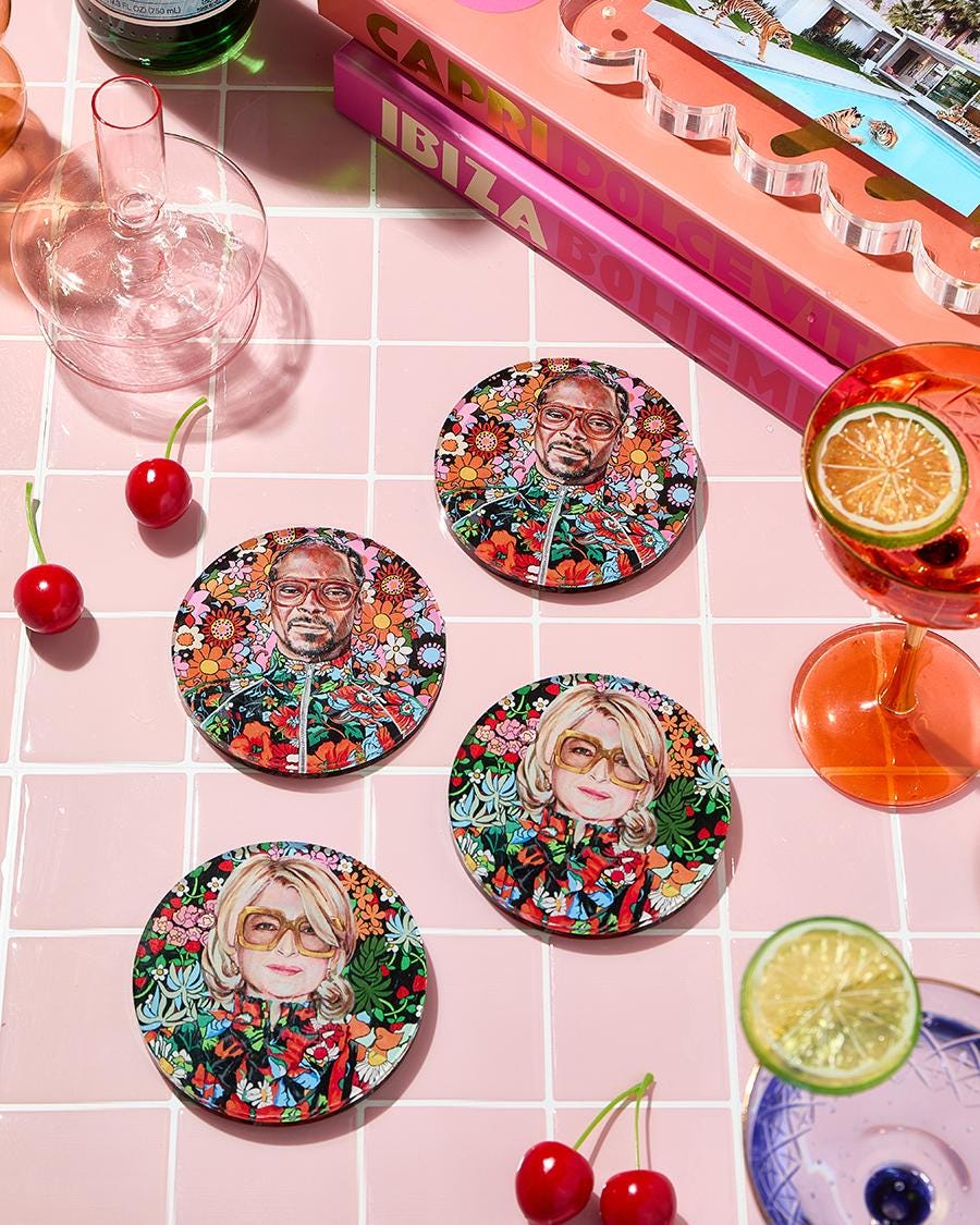 Best Buds Coasters | Coffee Table, Bar Cart or Desk Accessory, Birthday ...