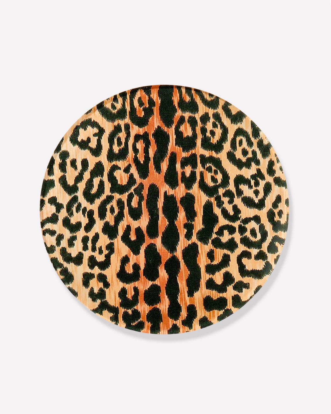 Leopard Print Acrylic Drink Coasters | Coffee Table, Bar Cart or Desk ...