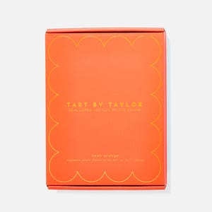 Neon Orange Scalloped Acrylic Picture Frame | Freestanding With Gold ...