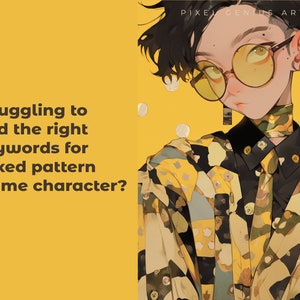 Ultimate Mixed Pattern Anime Character Midjourney Prompts for Artist ...