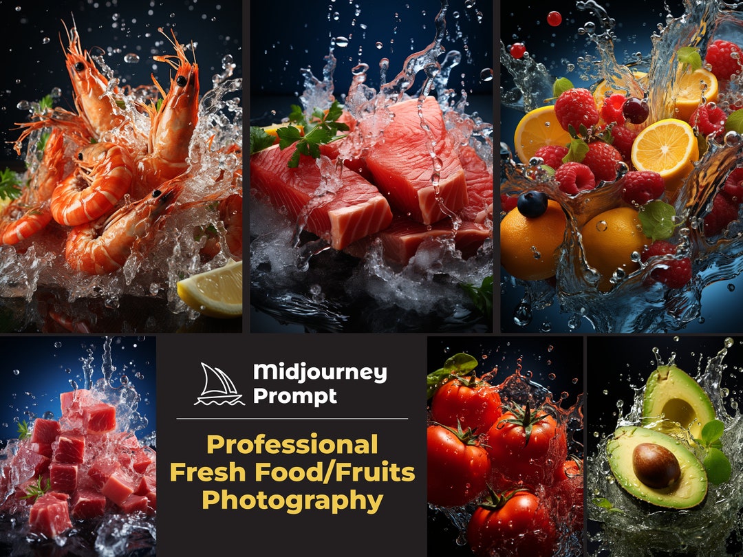 Professional Midjourney Prompts Fresh Food Fruits Photography, Ai ...