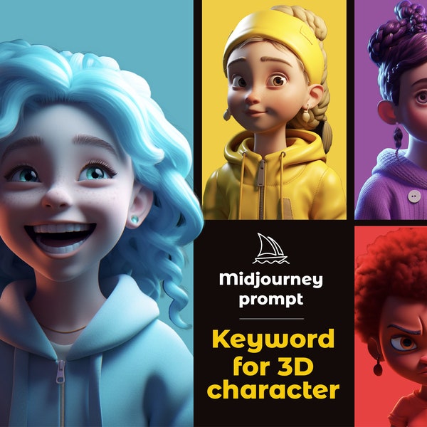 3d Midjourney Prompts - Etsy