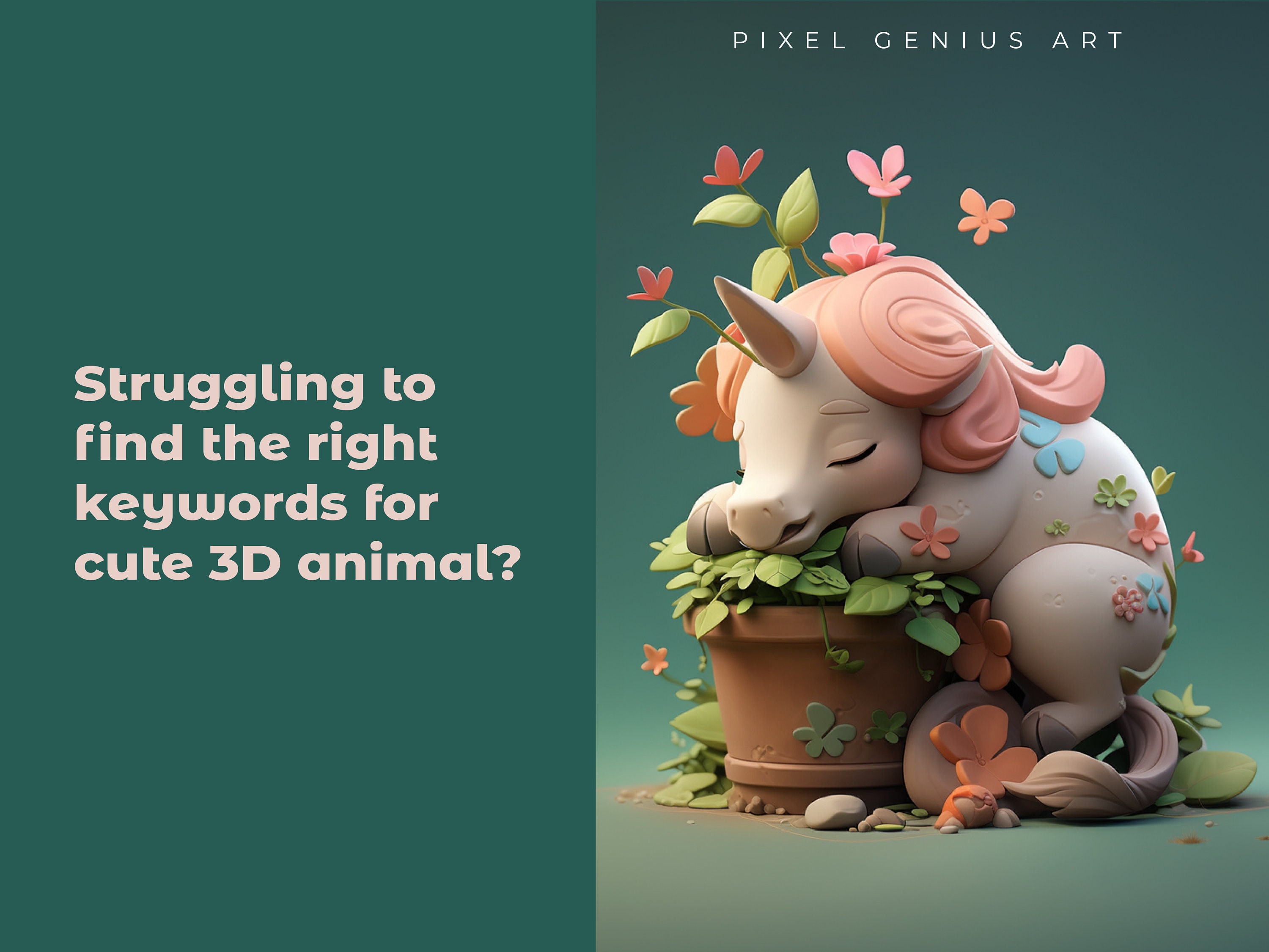 Ultimate Cute 3D Sleeping Animal Blind Box Toy Midjourney Prompts for ...