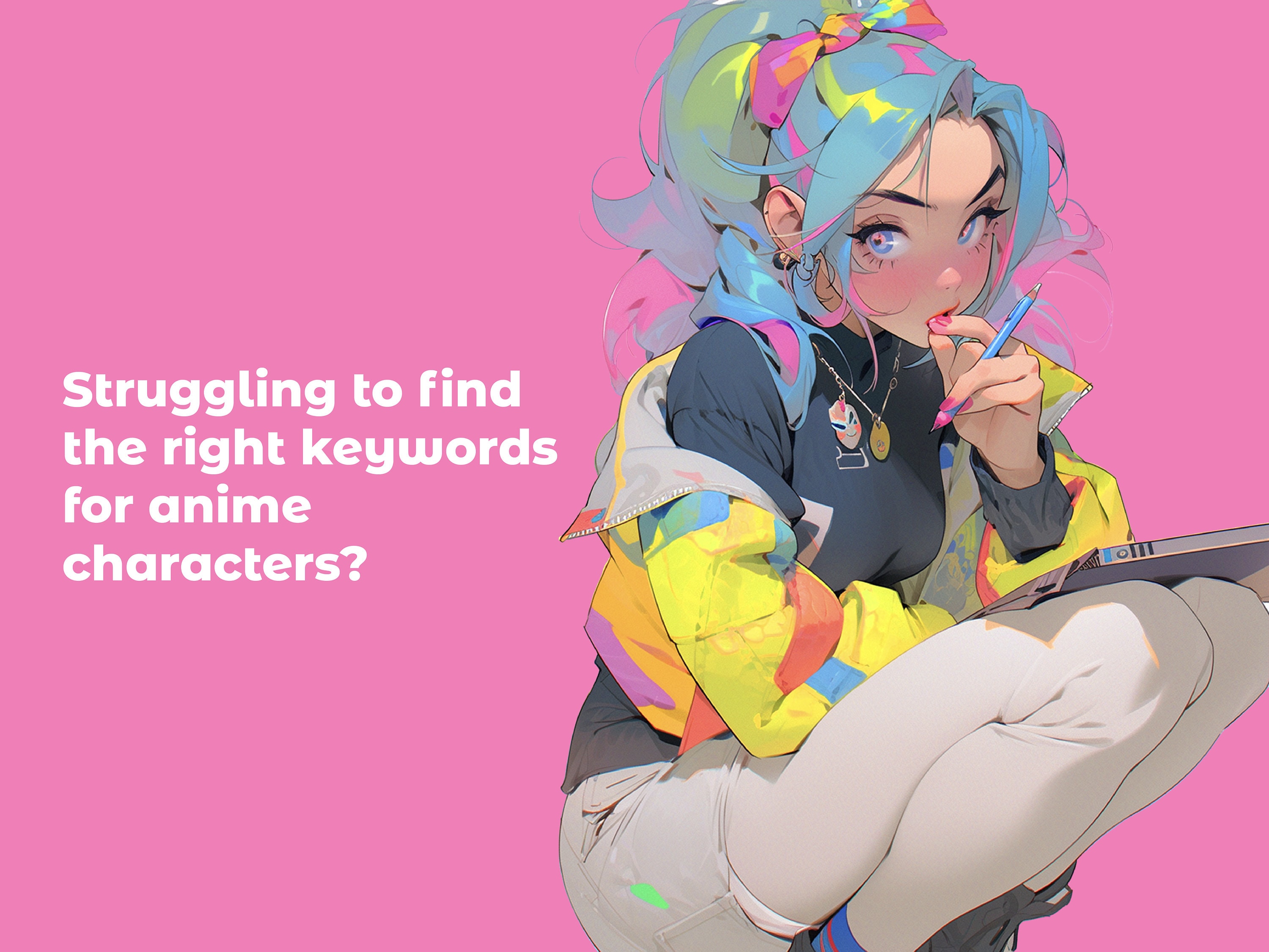 Professional Midjourney Prompts Expressive Anime Girls for Artist ...