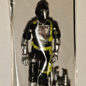 Custom Funskool B.A.T. W/ Filecard by Black Major - GI Joe BAT - Etsy