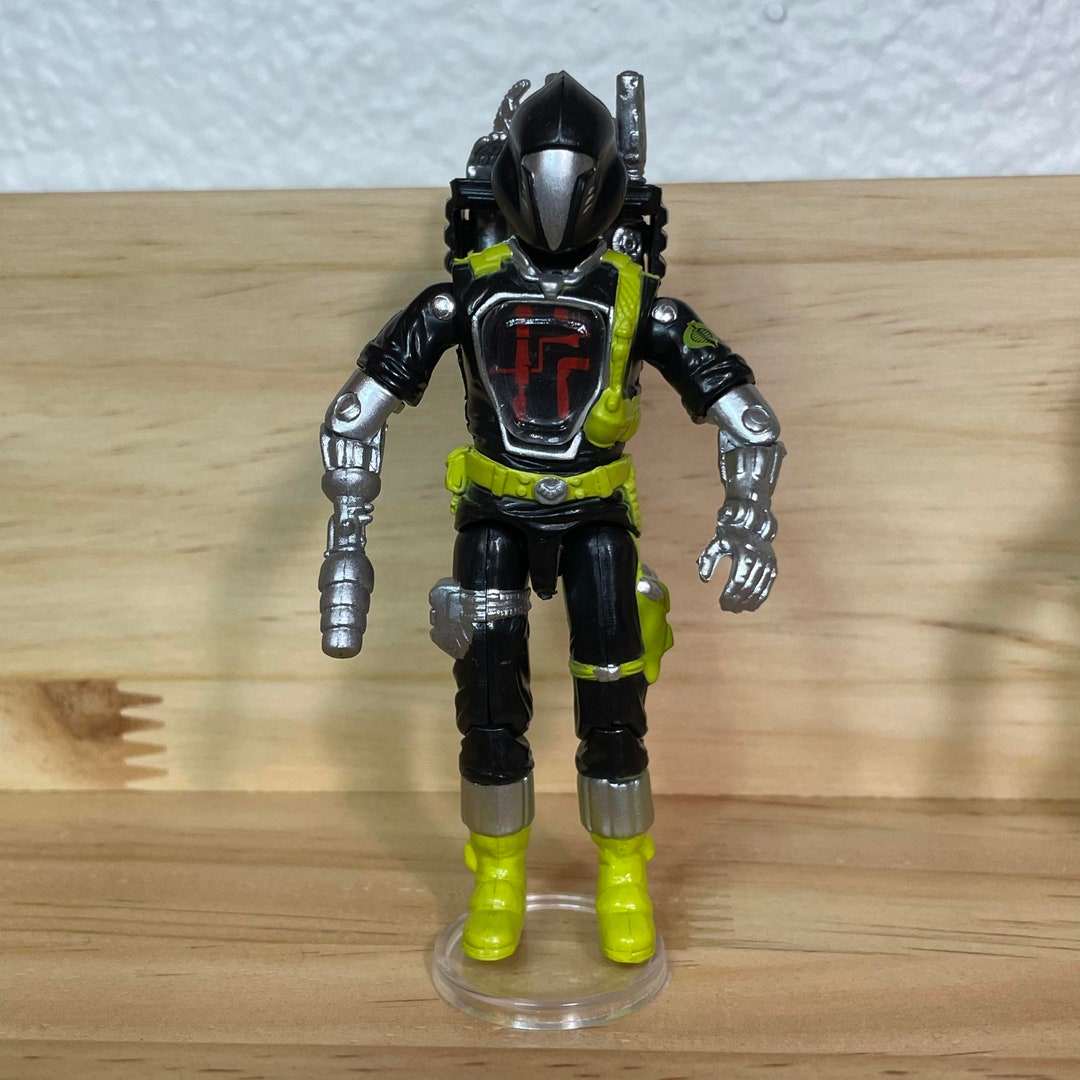 Custom Funskool B.A.T. W/ Filecard by Black Major - GI Joe BAT - Etsy