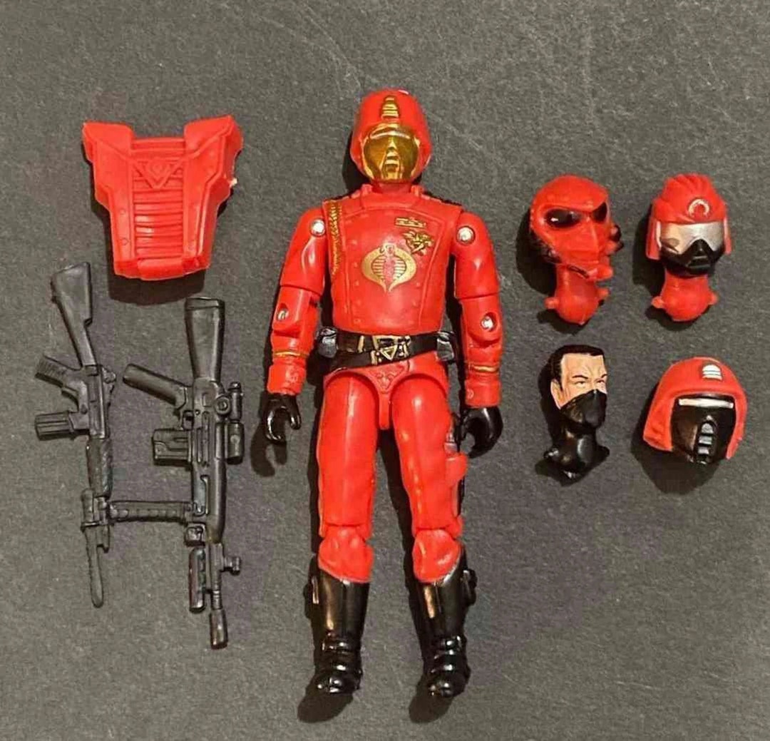 Custom Black Major Cobra Crimson Guard 1985 Style. GI Joe CG Immortal ...
