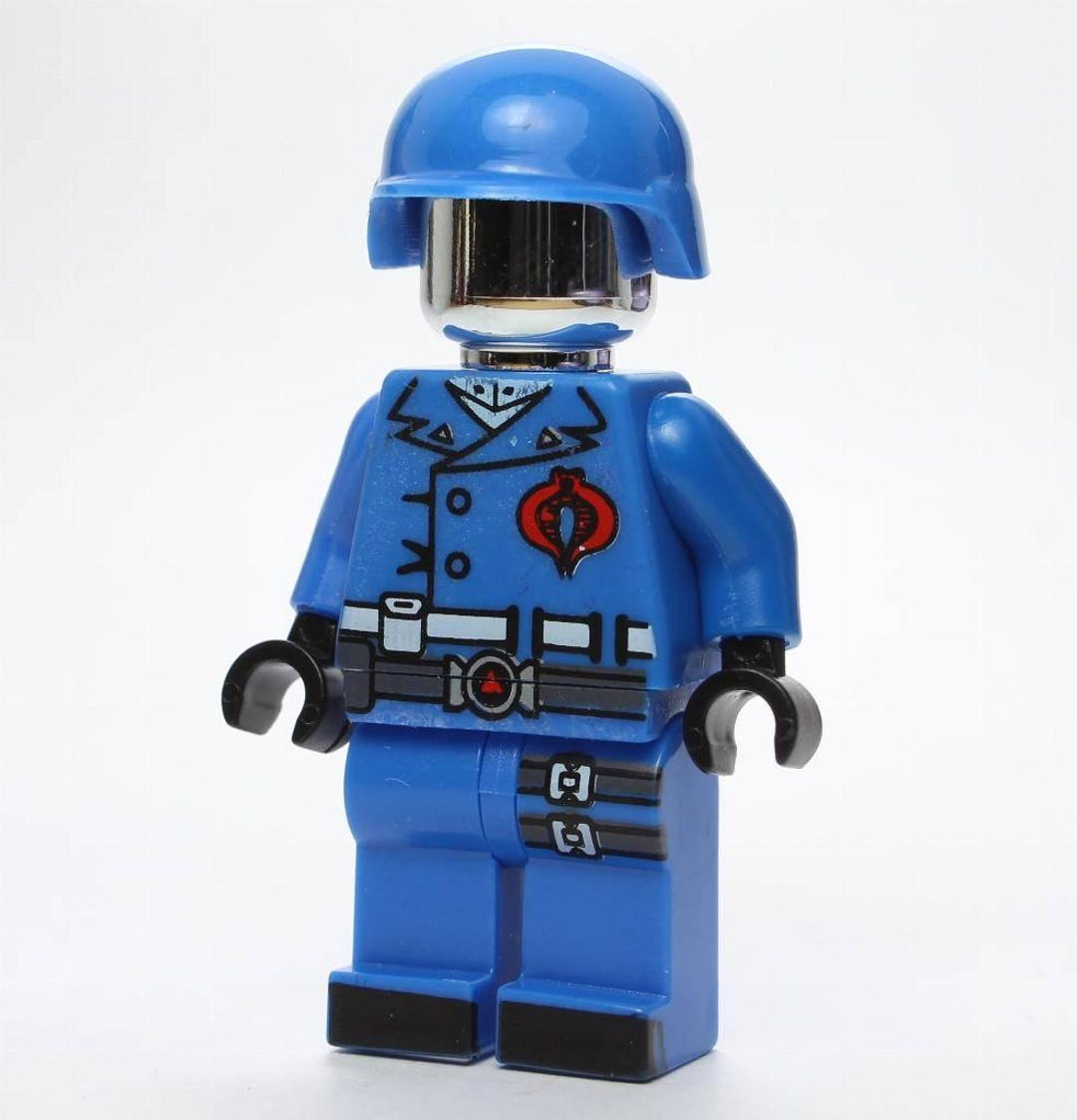 Custom Cobra Commander Minifigure - Etsy