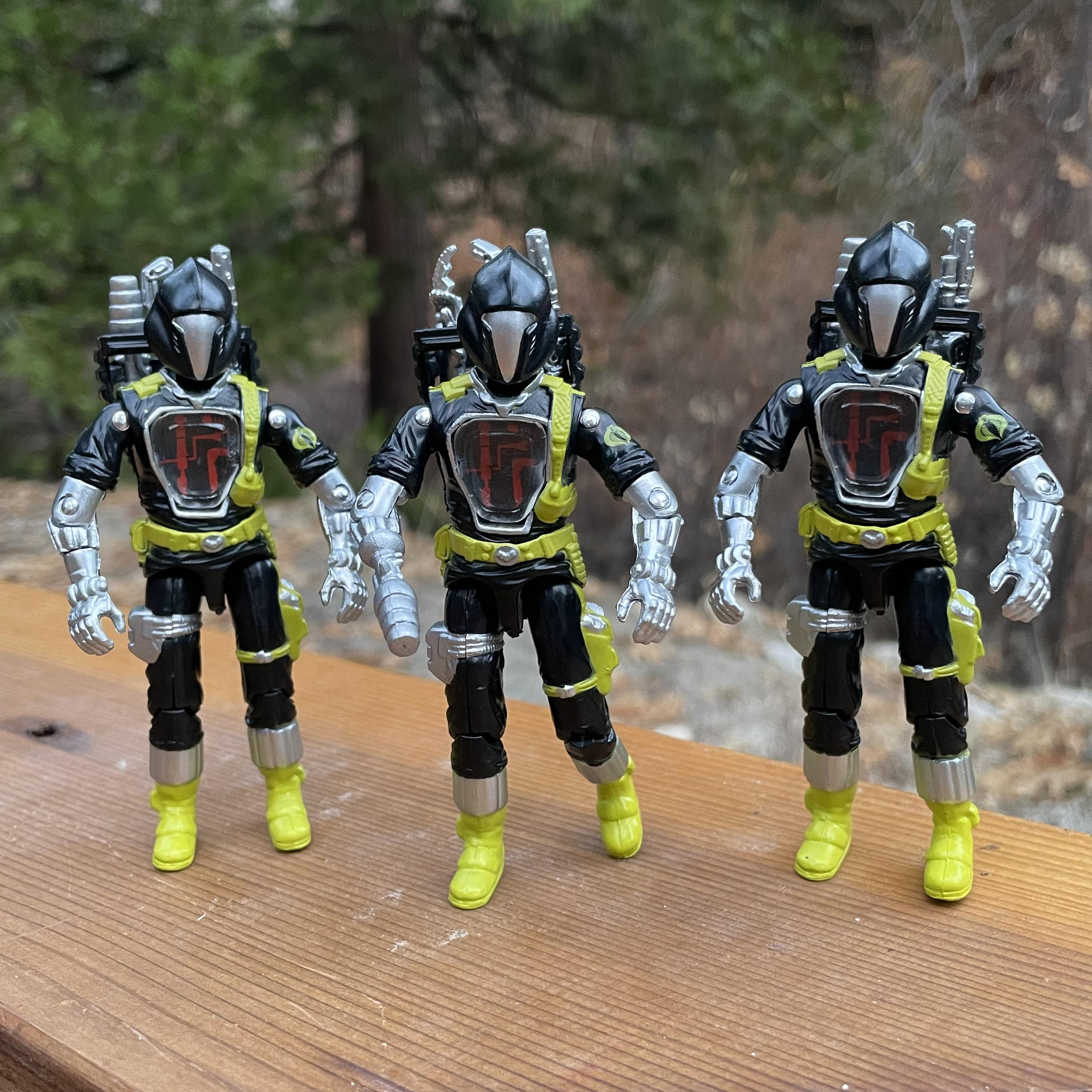 Custom Funskool B.A.T. W/ Filecard by Black Major - GI Joe BAT - Etsy