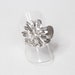 Big and Beautiful: Handcrafted Water Lily Silver Ring - Etsy