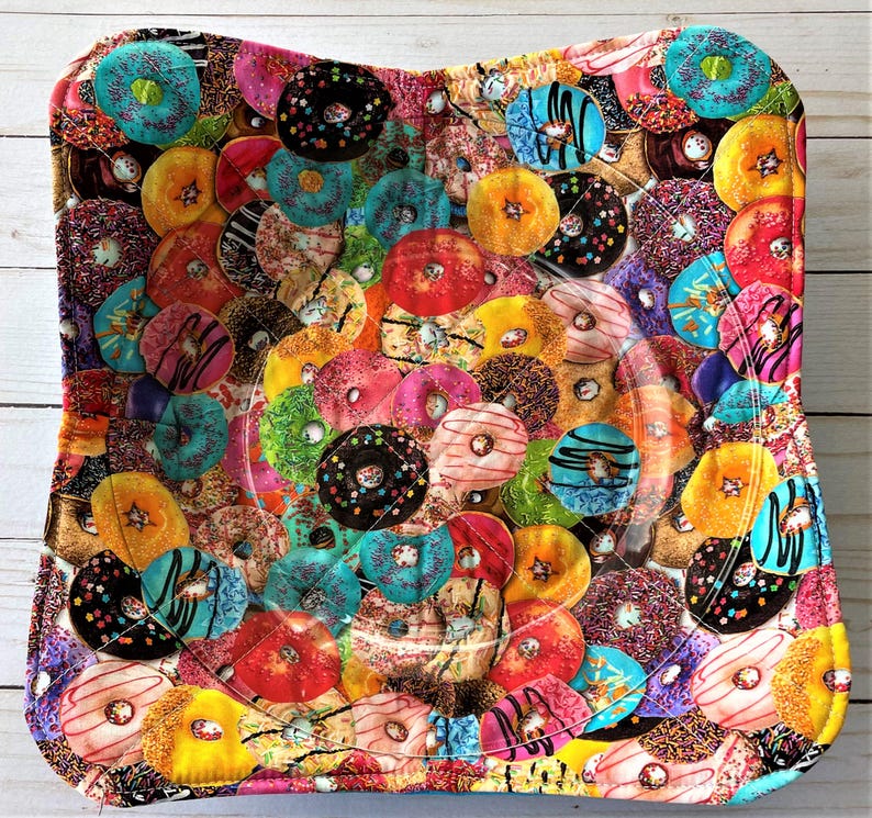 Microwavable, Reversible & Reusable Cotton Plate Cozies - Etsy