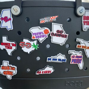 Texas Tech Wreck Em Tech College Bogg Bit Bag Charms for Bogg Bag and ...