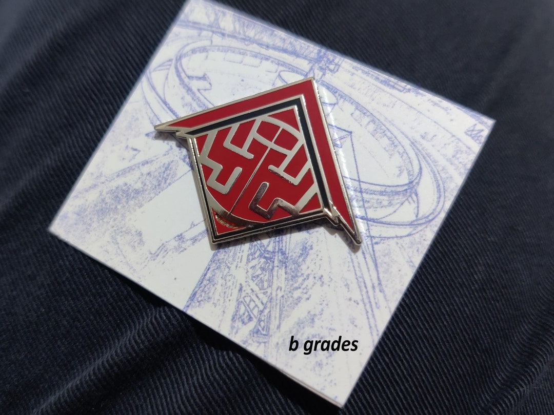 B GRADES SOLDIER Emblem 1.5 Hard Enamel Pin Final Fantasy VII, Lapel ...