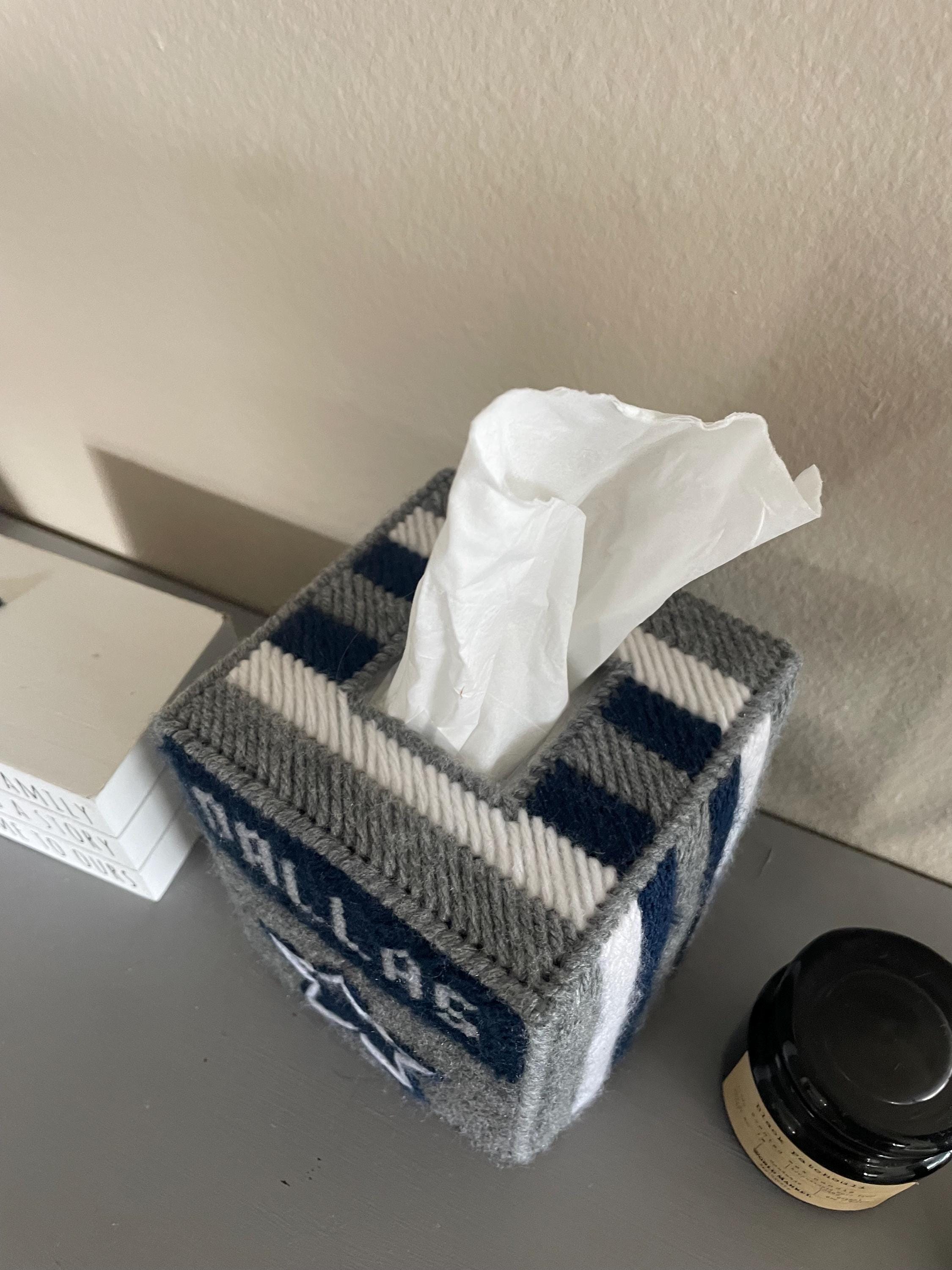 Sports Team Plastic Canvas Tissue Box Cover - Made to Order - Etsy