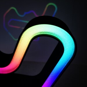 Thunderhill Raceway Park LED RGB Neon Race Track Circuit Desk Wall Art ...