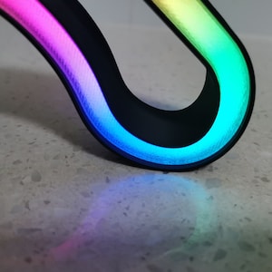 Road America Animated LED RGB Neon Race Track Circuit Desk Wall Art ...