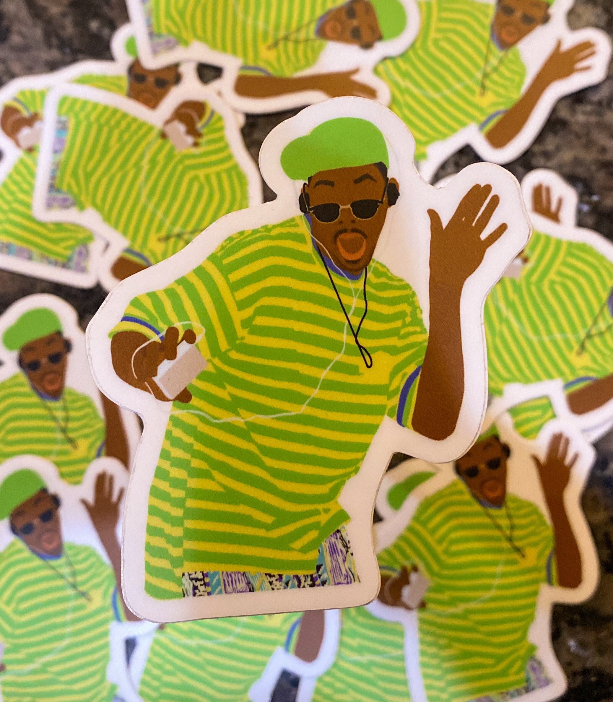 Fresh Prince, 90s Baby, 90s Sitcom Sticker, Belair, Will Smith - Etsy