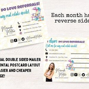 Real Estate Word Find Game Postcard, Canva Template, Summer Real Estate ...