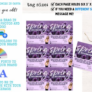 Printable Marketing Tags, Realtor Pop by Tag, Client Appreciation ...