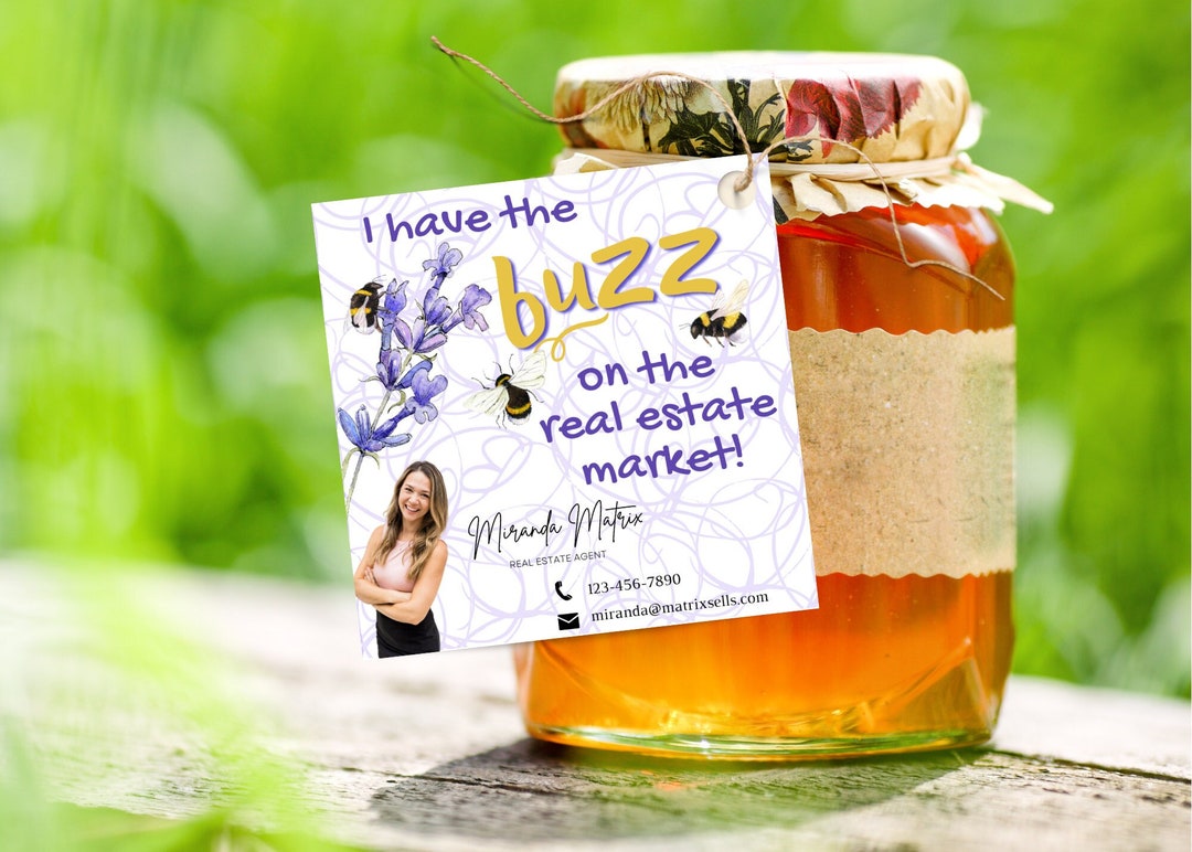 Realtor Buzz Bee Marketing Tags: Client Referrals (digital Download ...