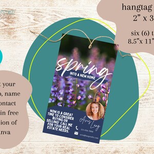 Printable Marketing Tags Realtor Pop by Tag Client - Etsy