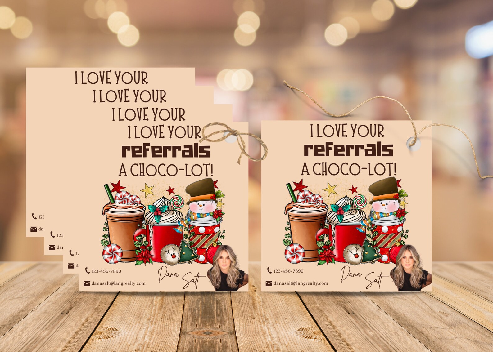 Printable Marketing Tags Realtor Pop by Tag Client - Etsy