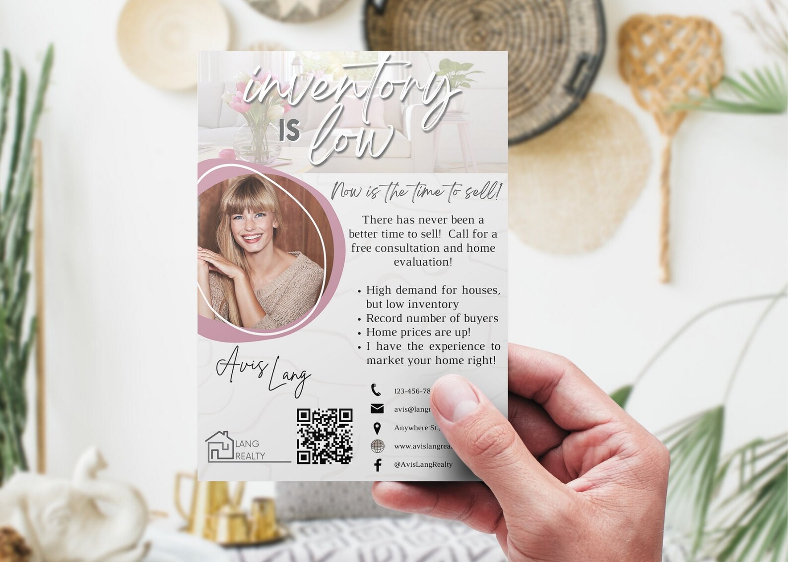 Real Estate Low Inventory Flyer Real Estate Marketing Real - Etsy