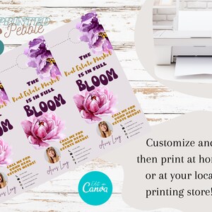 Summer Real Estate Marketing, Realtor Door Hanger, Door Hanger Template ...