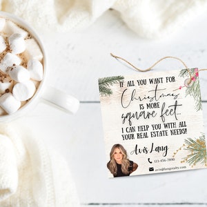 Printable Marketing Tags, Realtor Pop by Tag, Client Appreciation Real ...