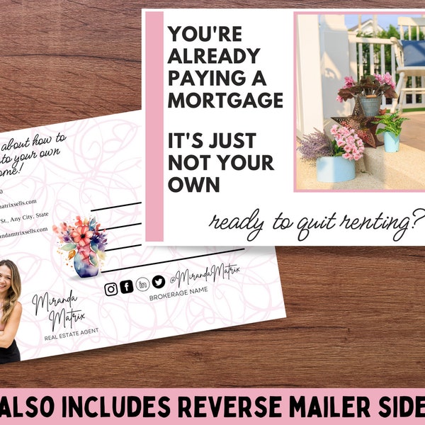 Renting Mailer - Etsy