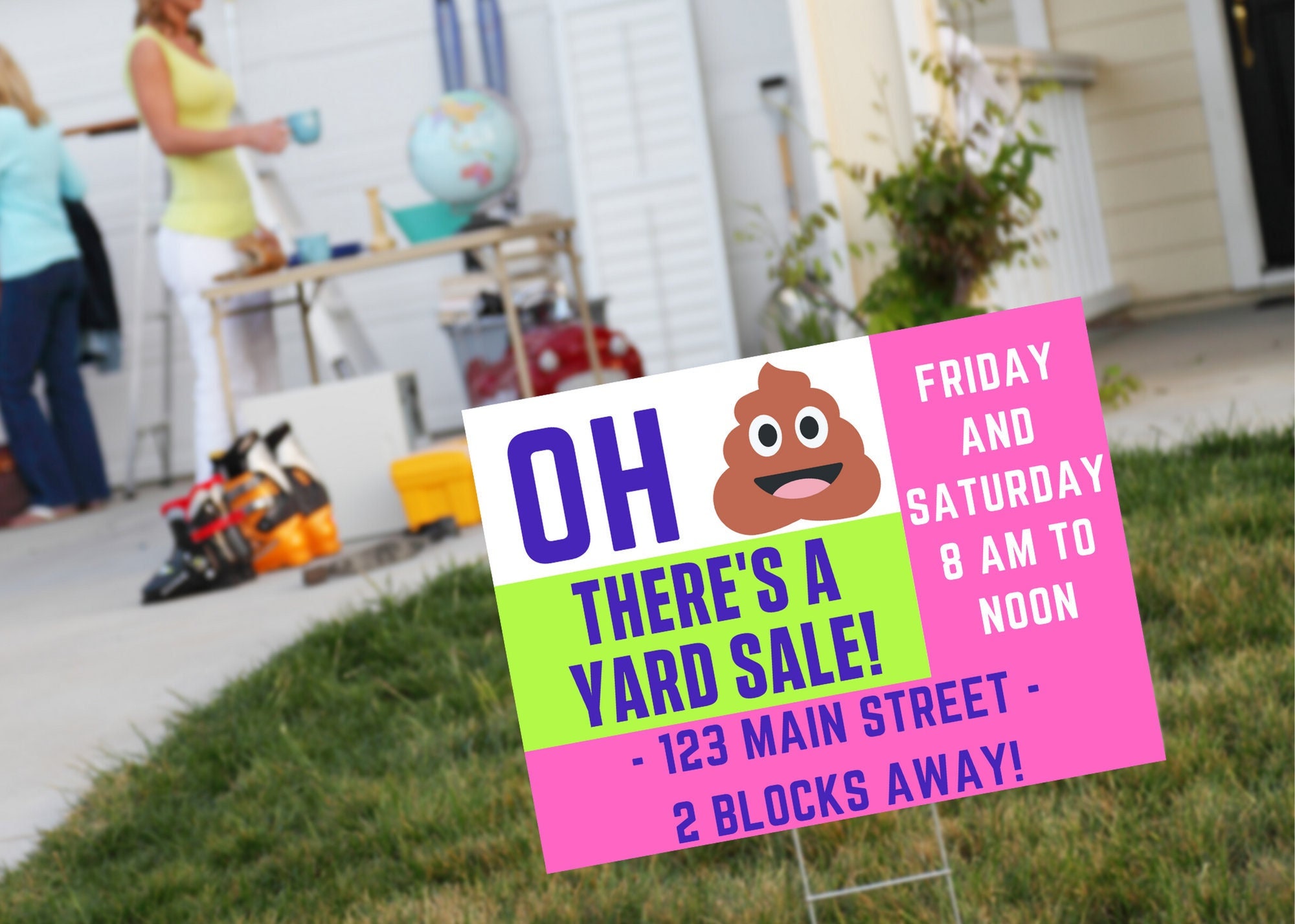 Creative Yard Sale Signs