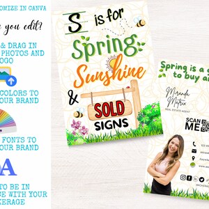 Spring Real Estate Postcard, Real Estate Popby Postcard, Agent Real ...