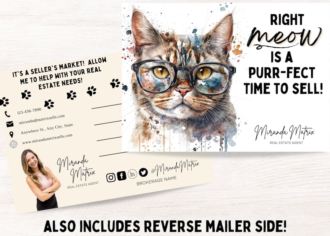 Real Estate Farming Postcard, Real Estate Marketing, Real Estate ...