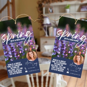 Printable Marketing Tags Realtor Pop by Tag Client - Etsy