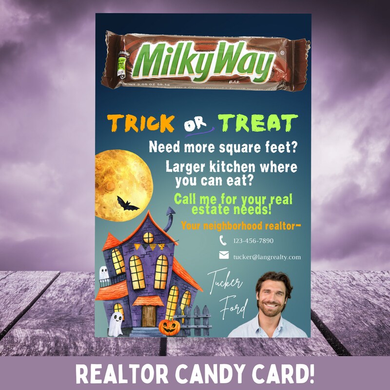 Real Estate Halloween Marketing - Etsy