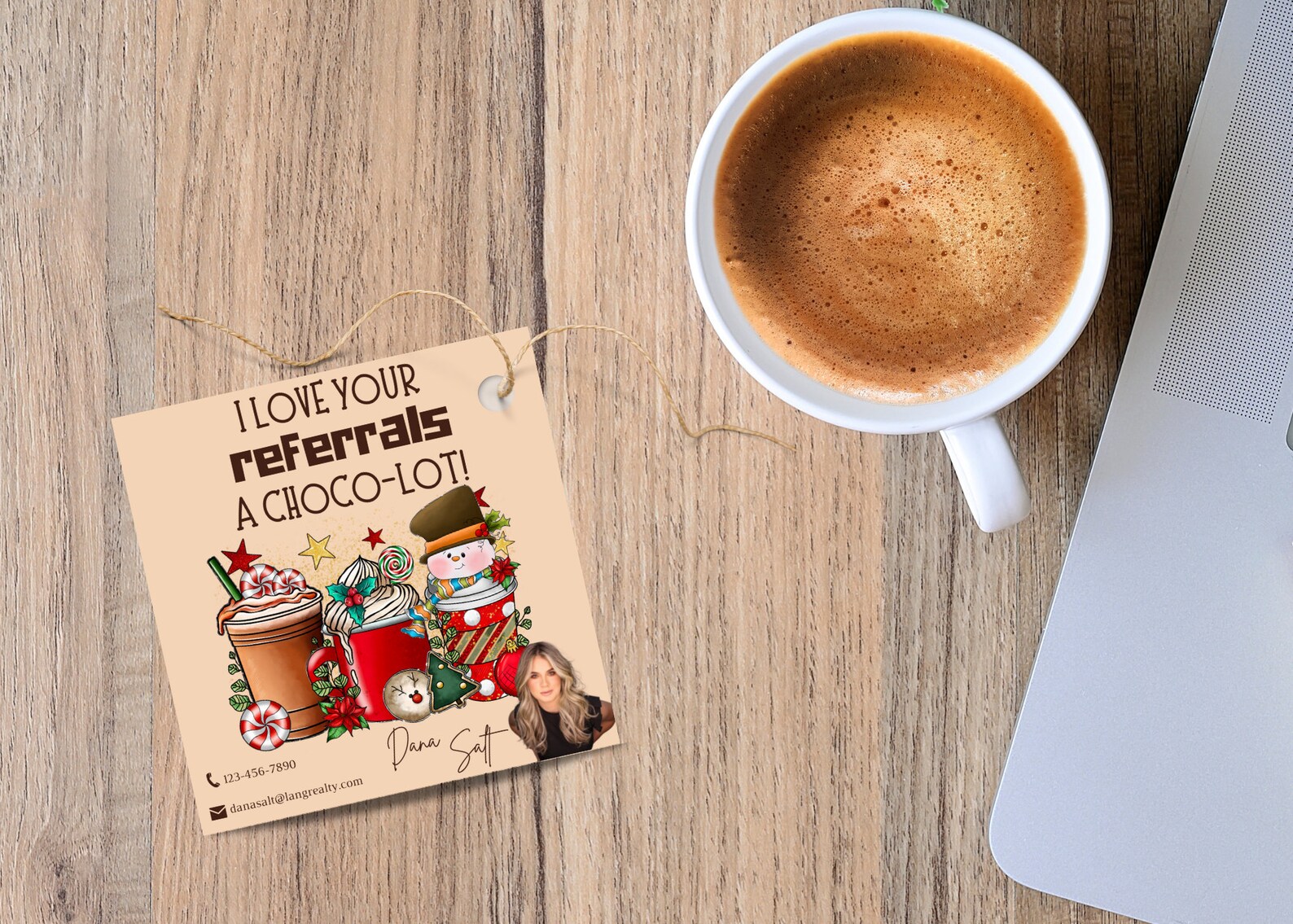 Printable Marketing Tags Realtor Pop by Tag Client - Etsy