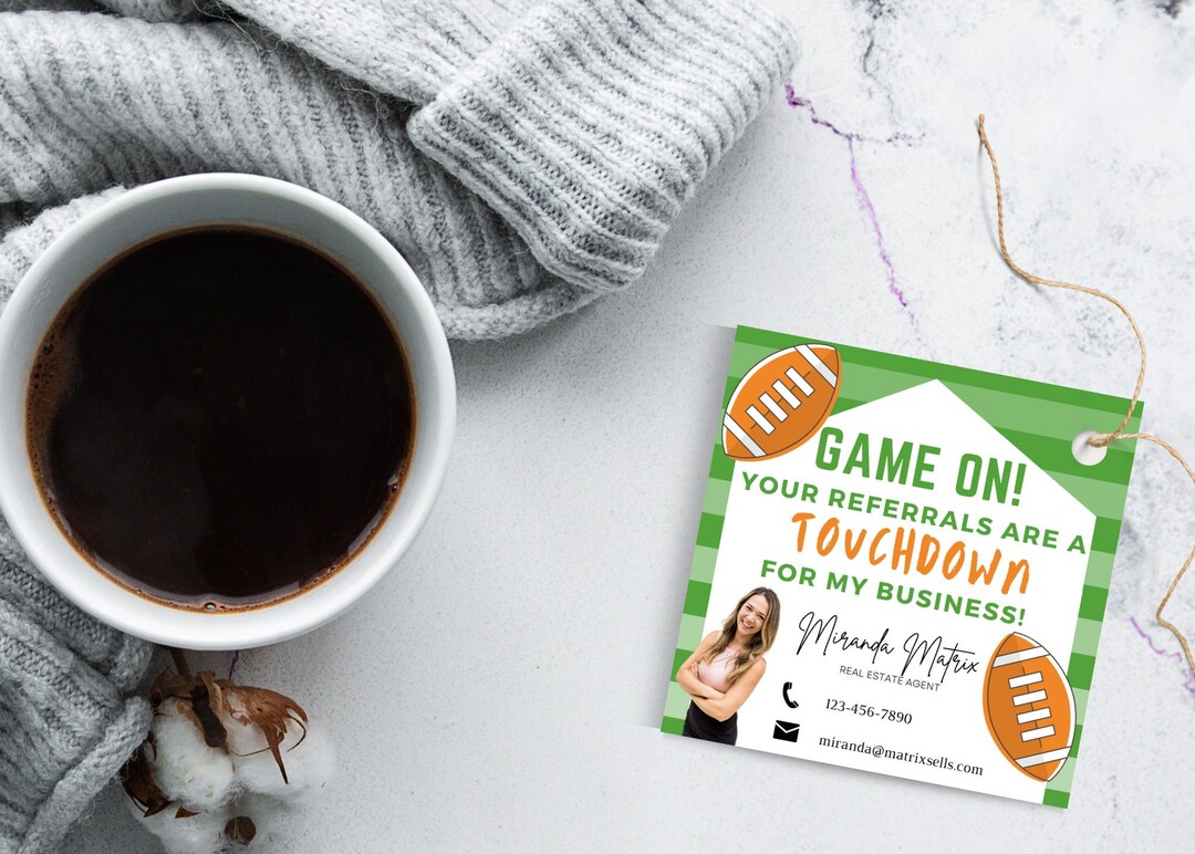 Printable Marketing Tags, Realtor Pop by Tag, Client Appreciation ...