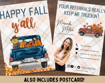 Hello Autumn Real Estate Fall Maintenance Checklist Mailers W ...