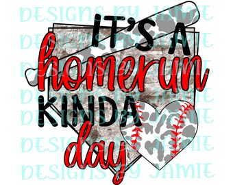 Home Run Clip Art-instant Download-digital Clipart - Etsy