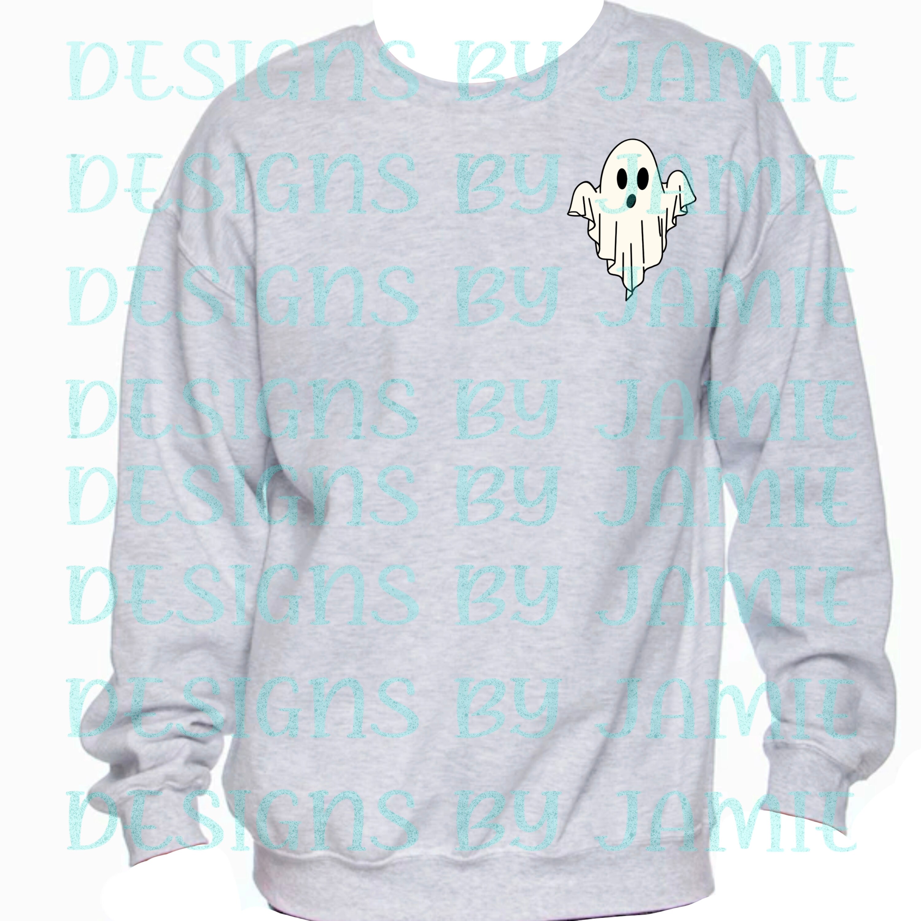 Over the Boo Sheet With Ghost Pocket Design - Etsy