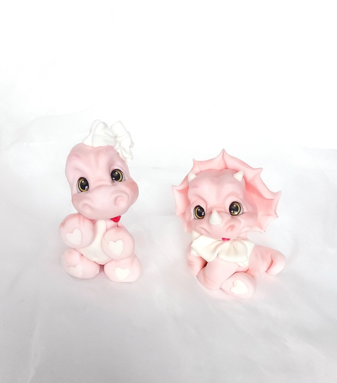Dinosaurs Figurines. Set of 2 Custom Dinosaurs Cake Topper Birthday ...
