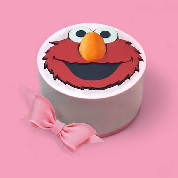 Elmo Cake Topper - Etsy